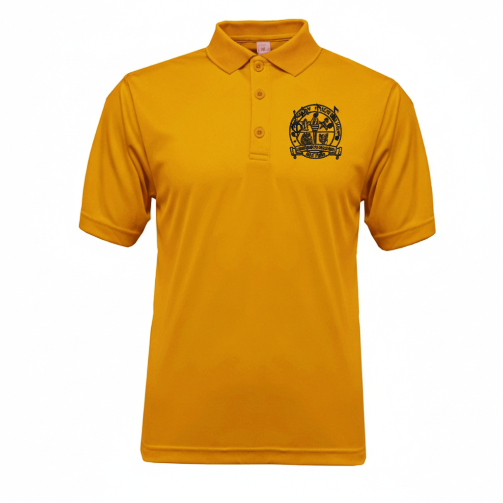L.B. Landry School Uniform Polo Shirt (9th Grade/Freshman Only)-Gold